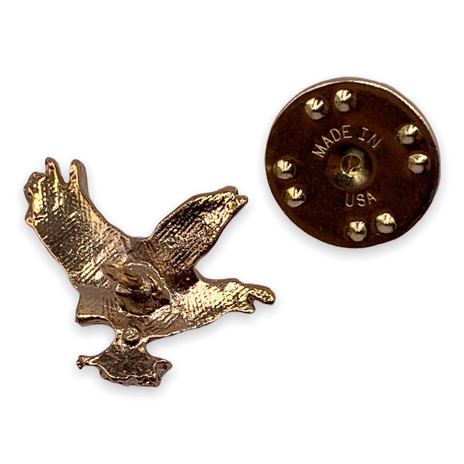Eagle Lapel Pin spread wings | StockPins.com