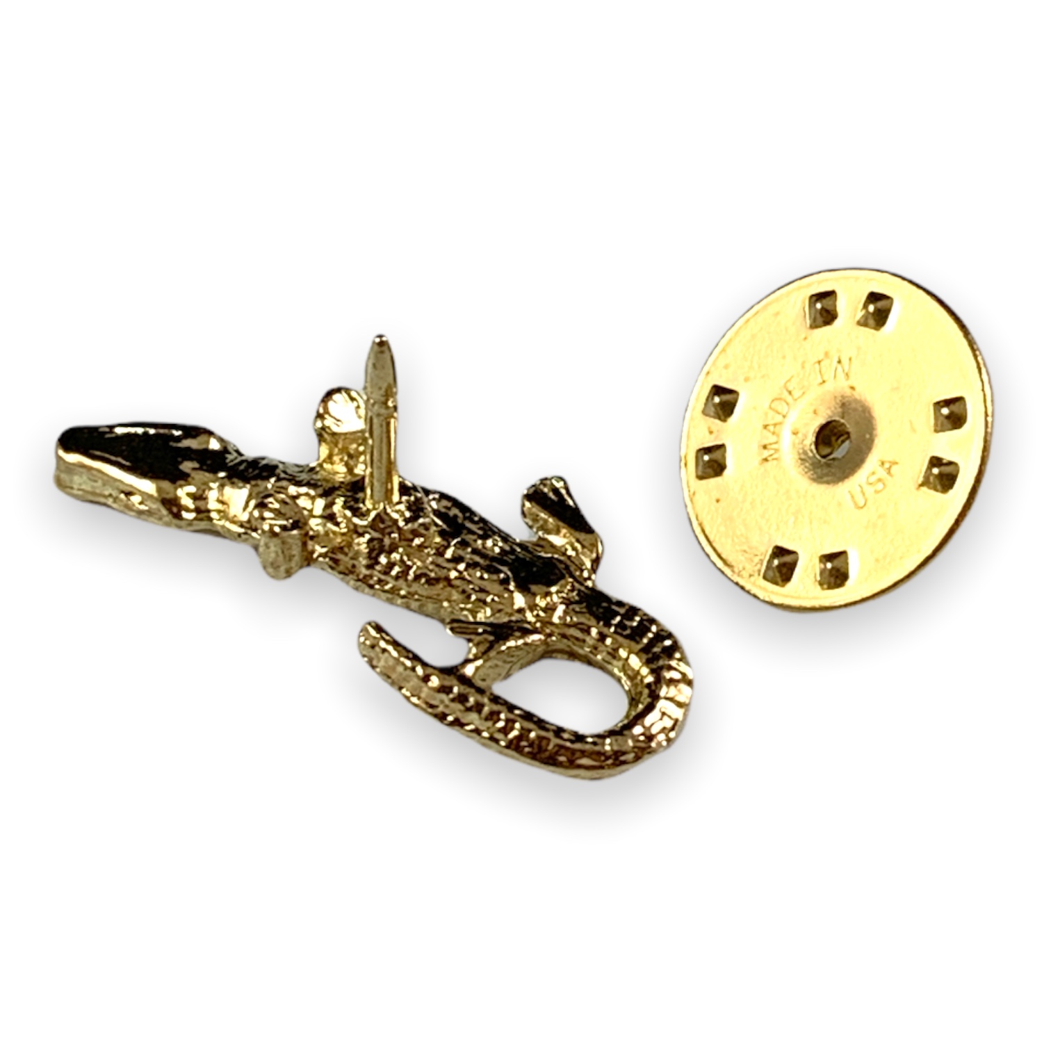 Alligator Lapel Pin | Gator Accessories | StockPins.com