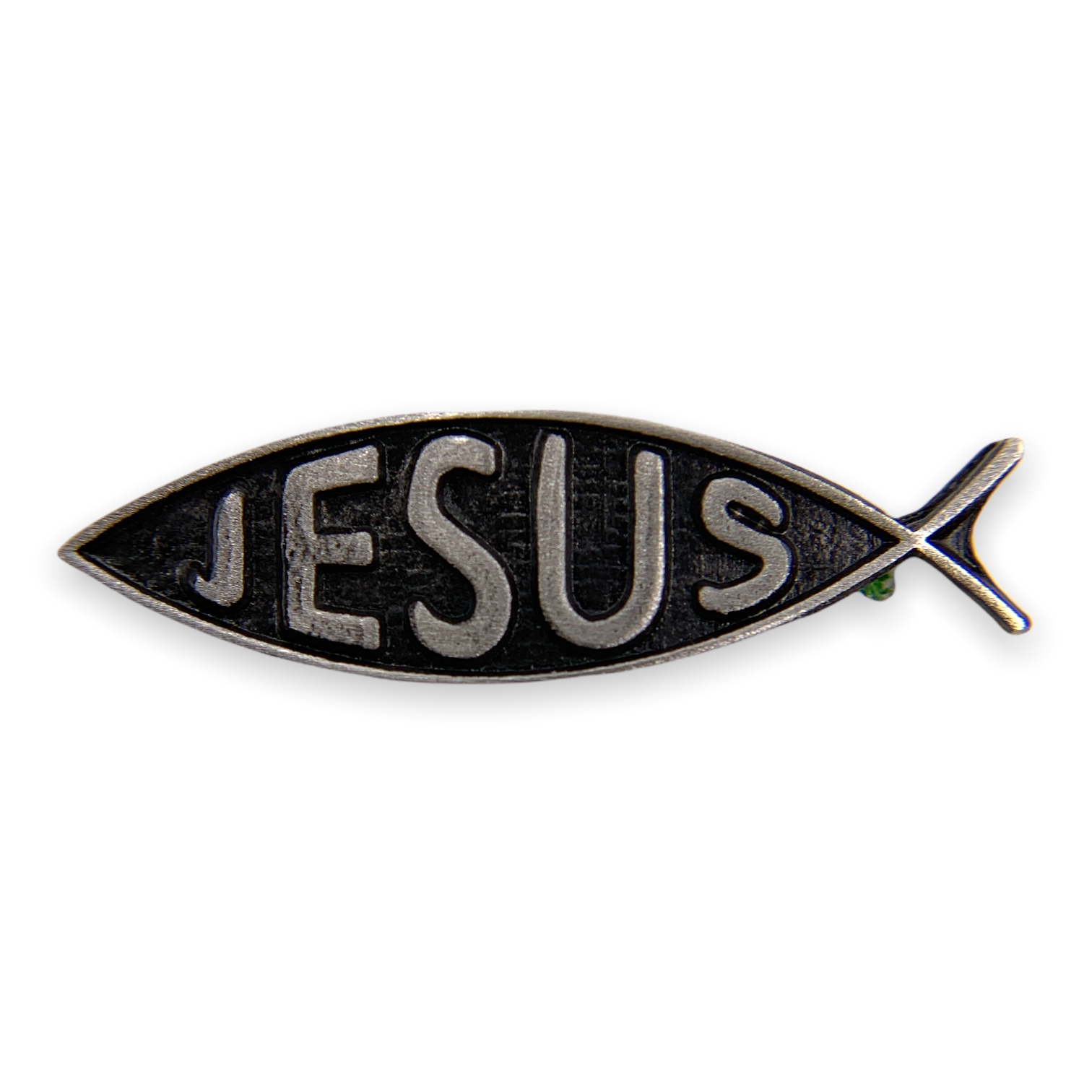 M26 Jesus Fish Pin | Christian Pin | StockPins.com