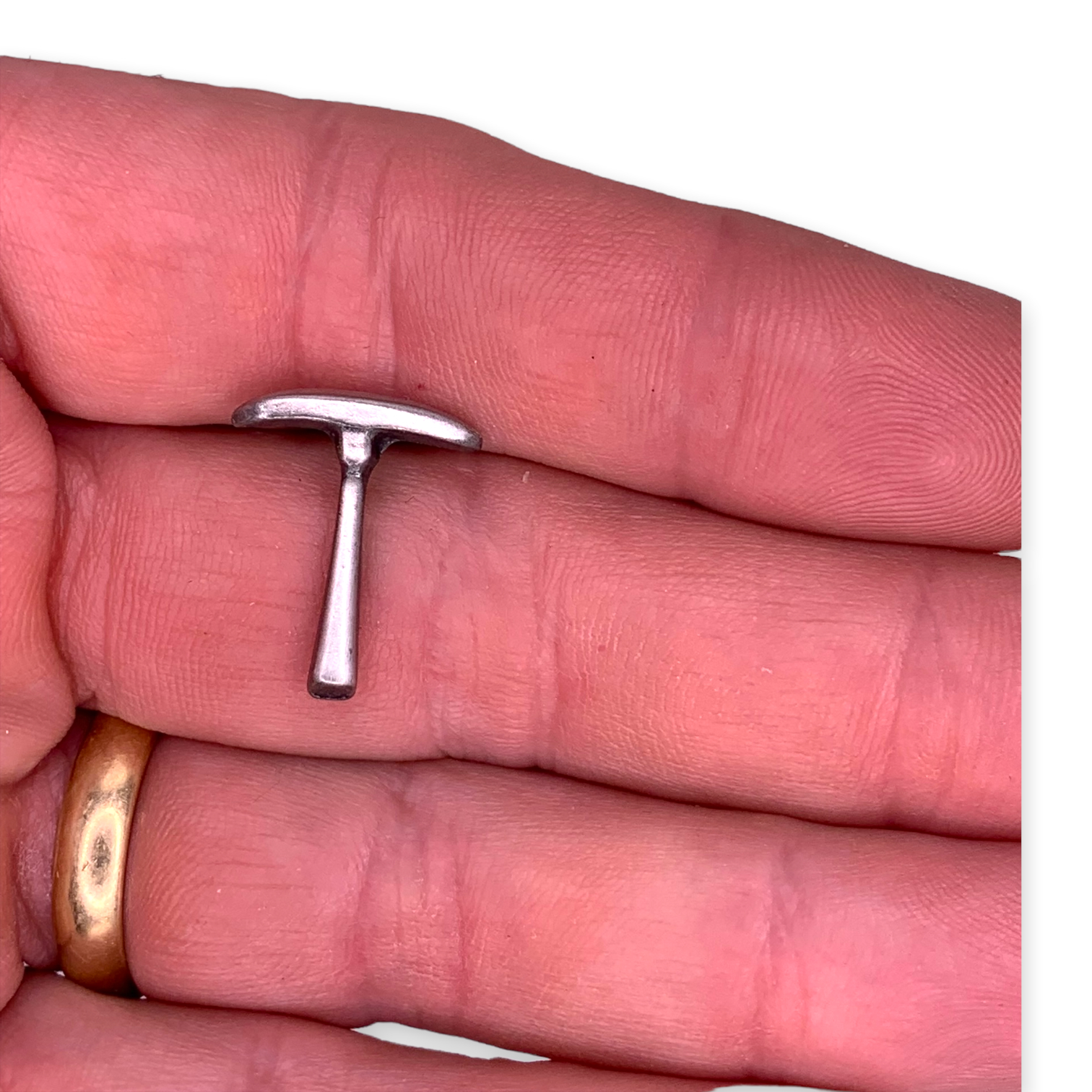 Short Handle Pickaxe Pin | Rock Climbing Pin | StockPins.com