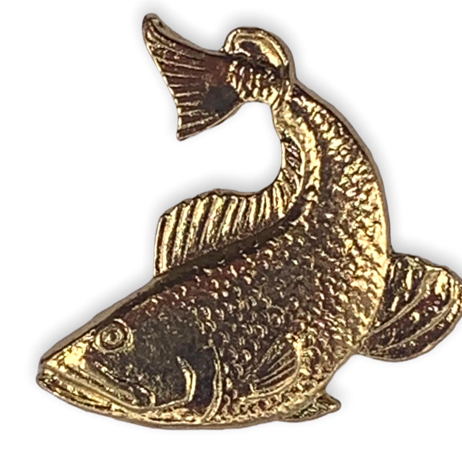 Trout fishing lapel pin | StockPins.com