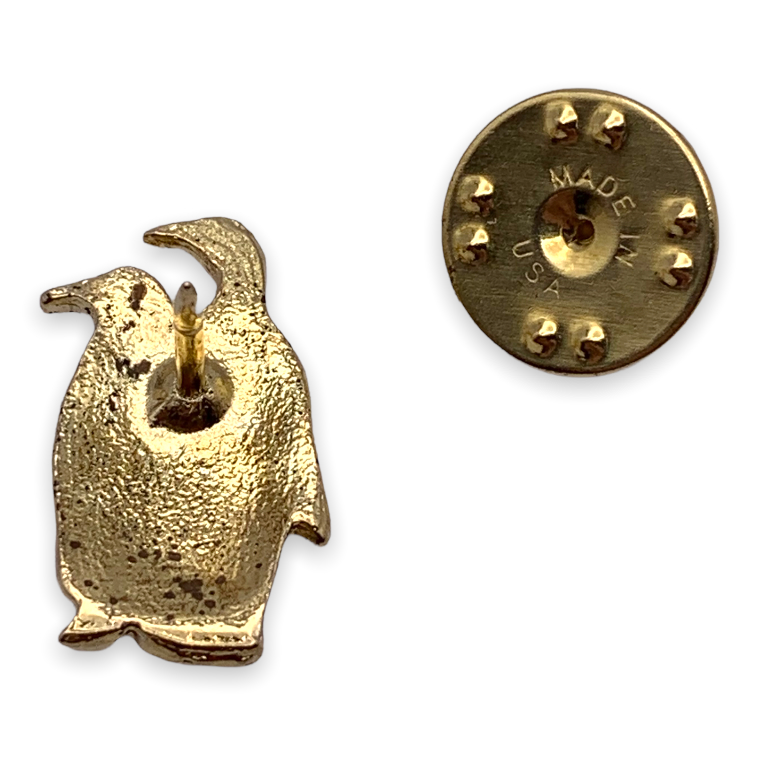 Two Penguins Lapel Pin | StockPins.com