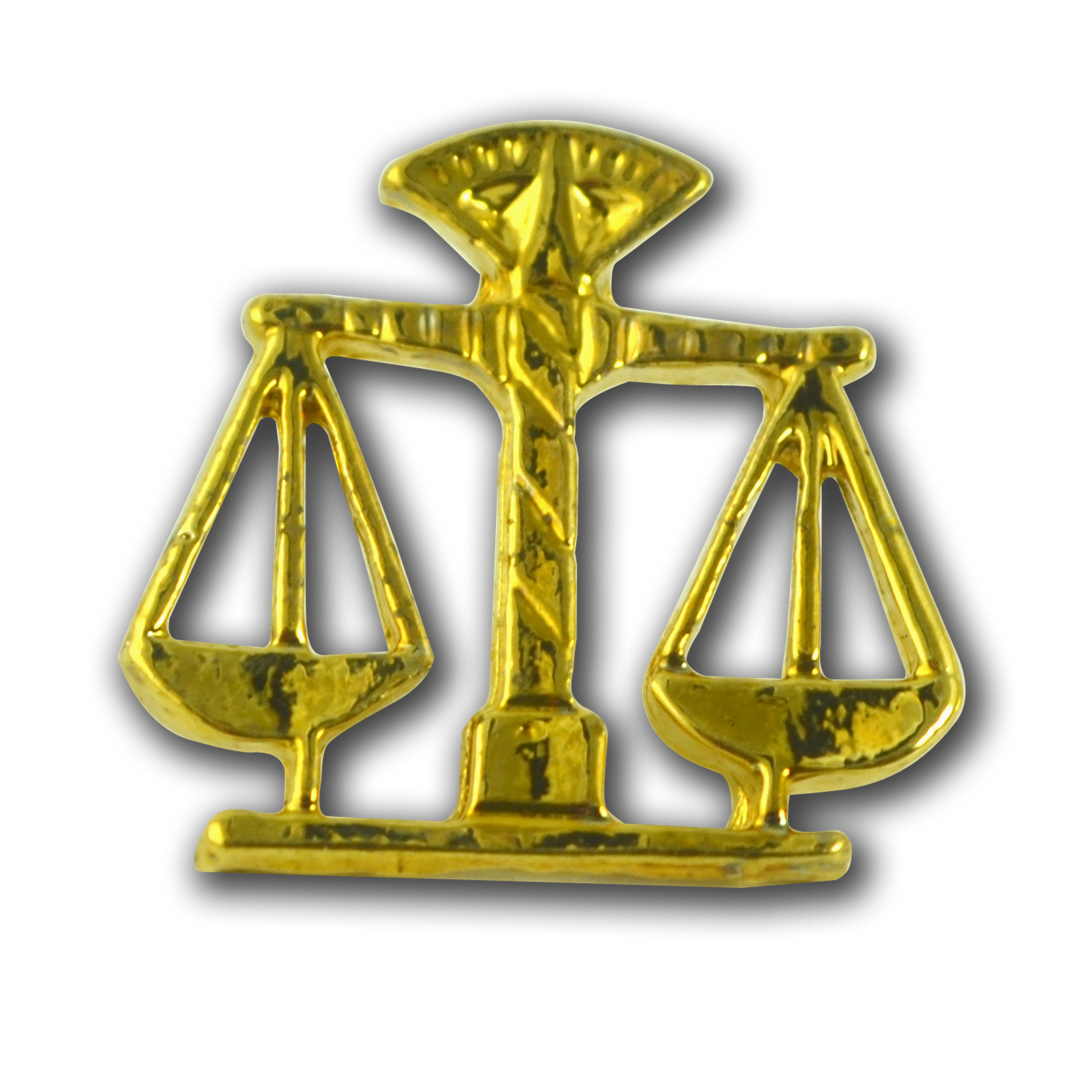 Scales of Justice Lapel Pin | Lawyer Lapel Pin | StockPins.com