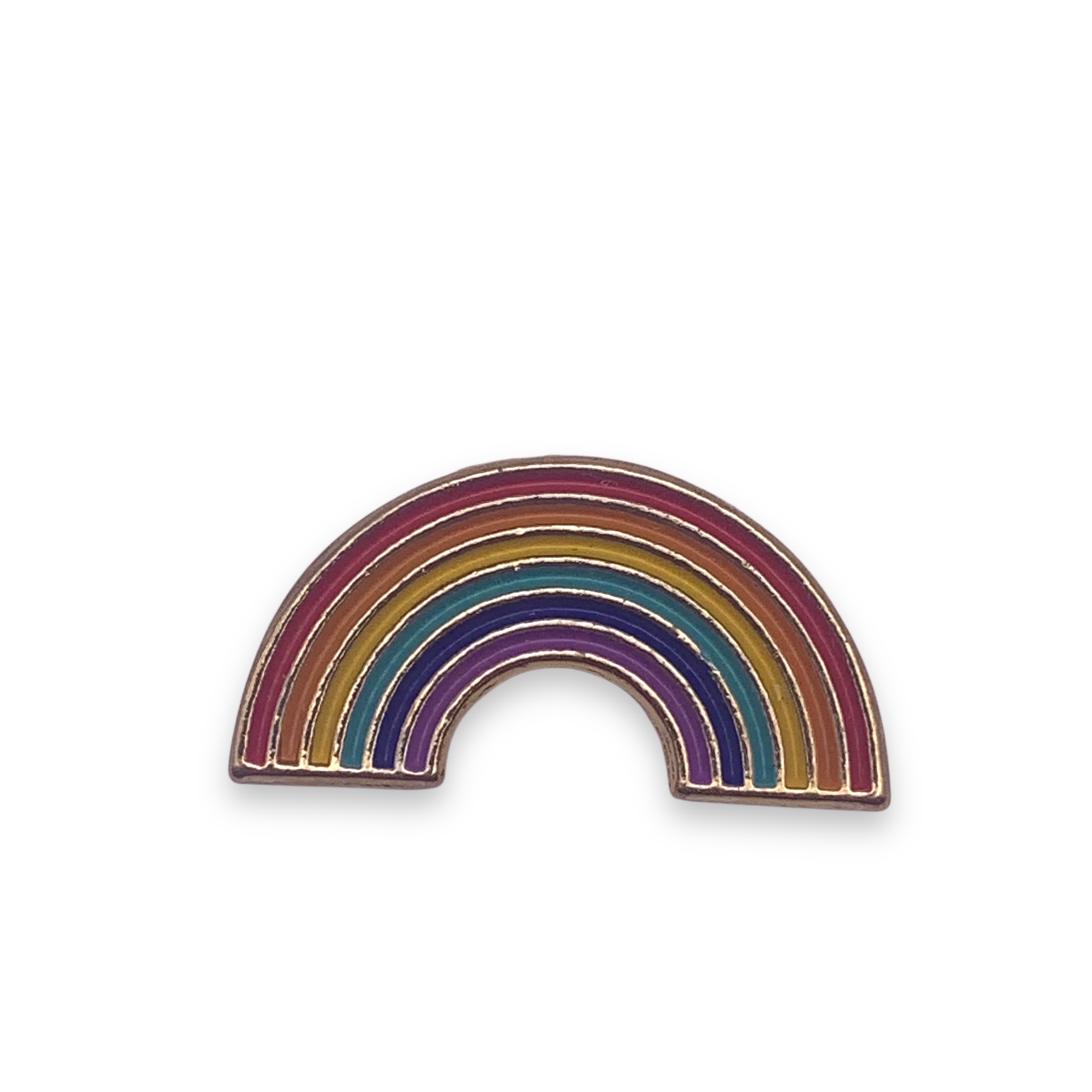 Rainbow Lapel Pin | Custom Enamel Pin | Stockpins.com