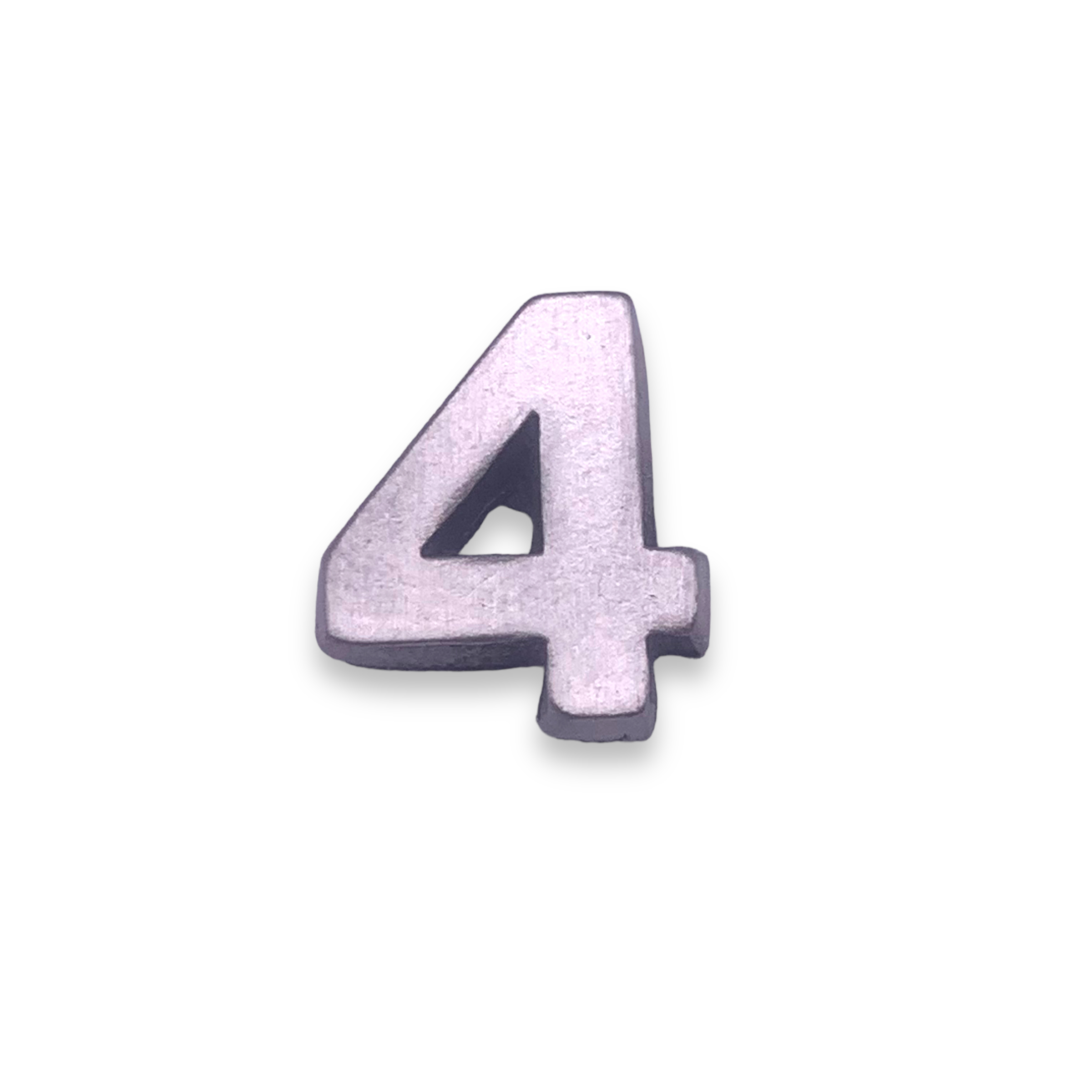 NUMBER 4 Four LAPEL PIN | STOCKPINS.COM