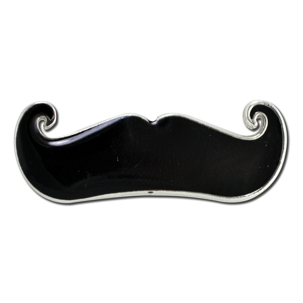 Moustache lapel pin | StockPins.com