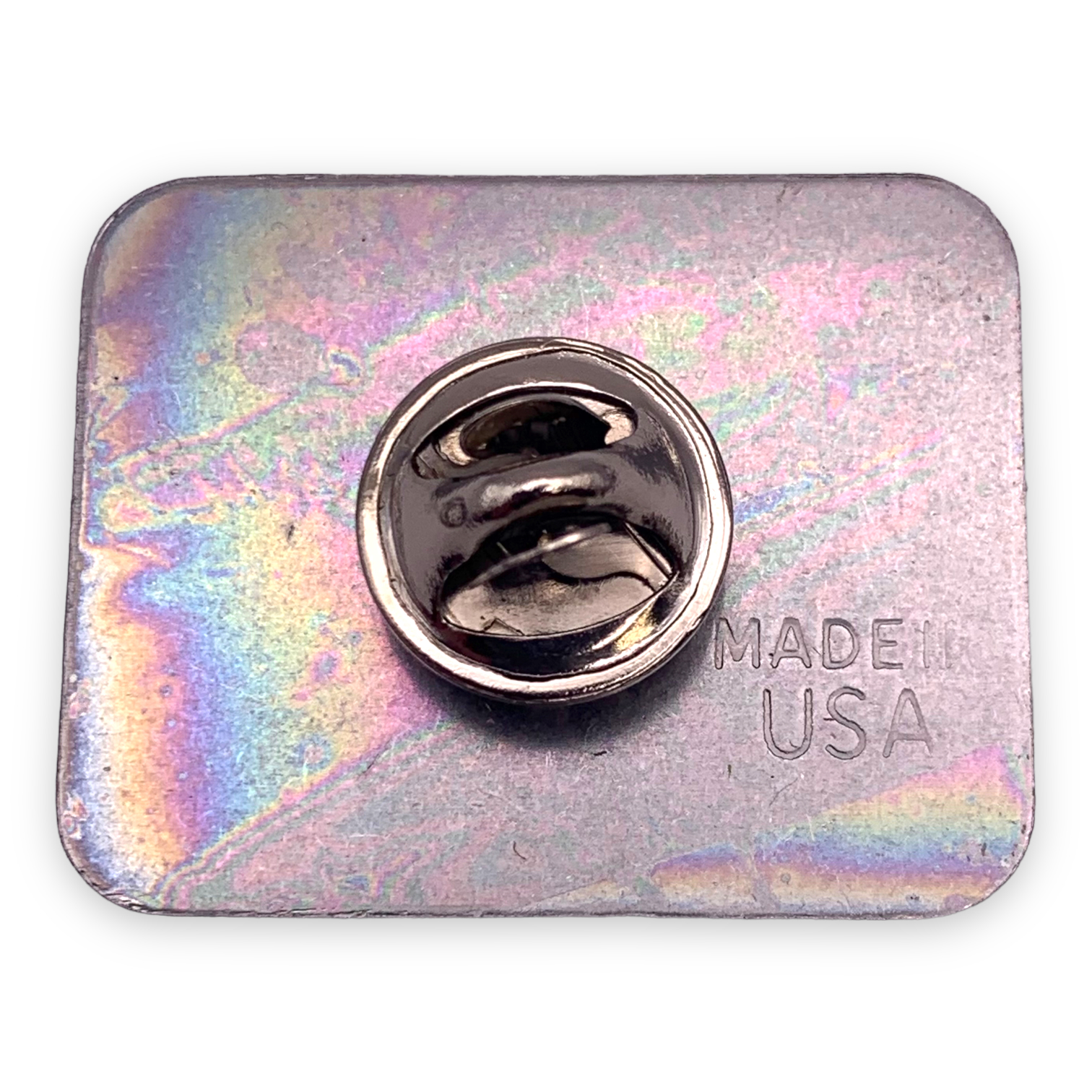 Rounded Rectangle Custom Lapel Pin - StockPins.com