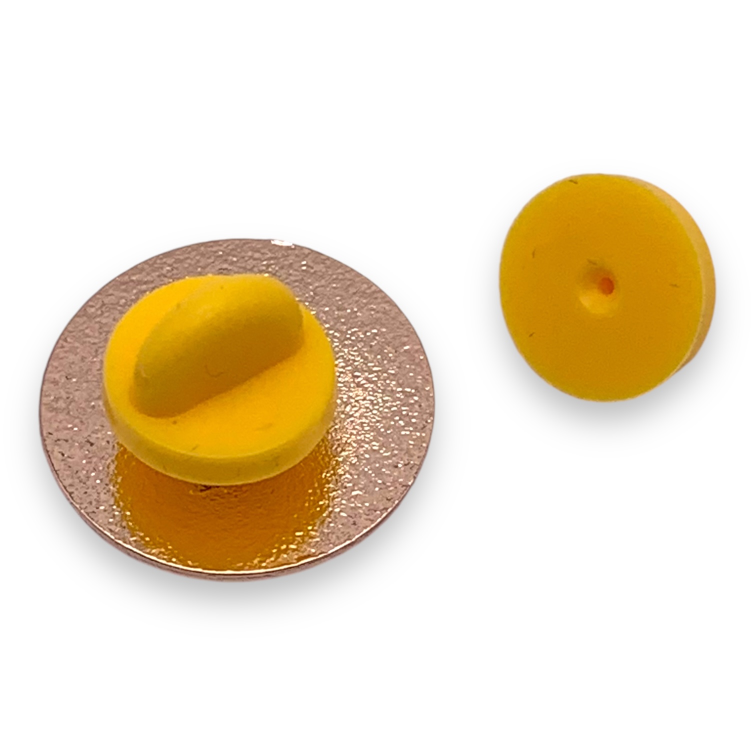 Rubber Pin Backs Pack of 500 | StockPins.com