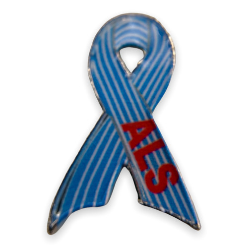 H30 ALS Awareness Pin | Lou Gehrig's Disease Ribbon Pin