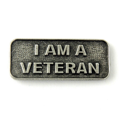 I Am A Veteran Lapel Pins | Military Lapel Pin Wholesale