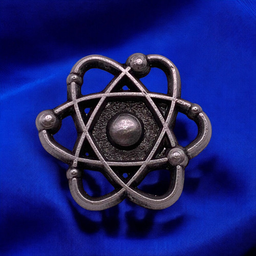 Atom lapel pin | StockPins.com