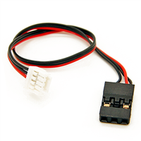 mRo 4-Pins JST-GH] to [JR Servo Female - MRC0228 - 3DR