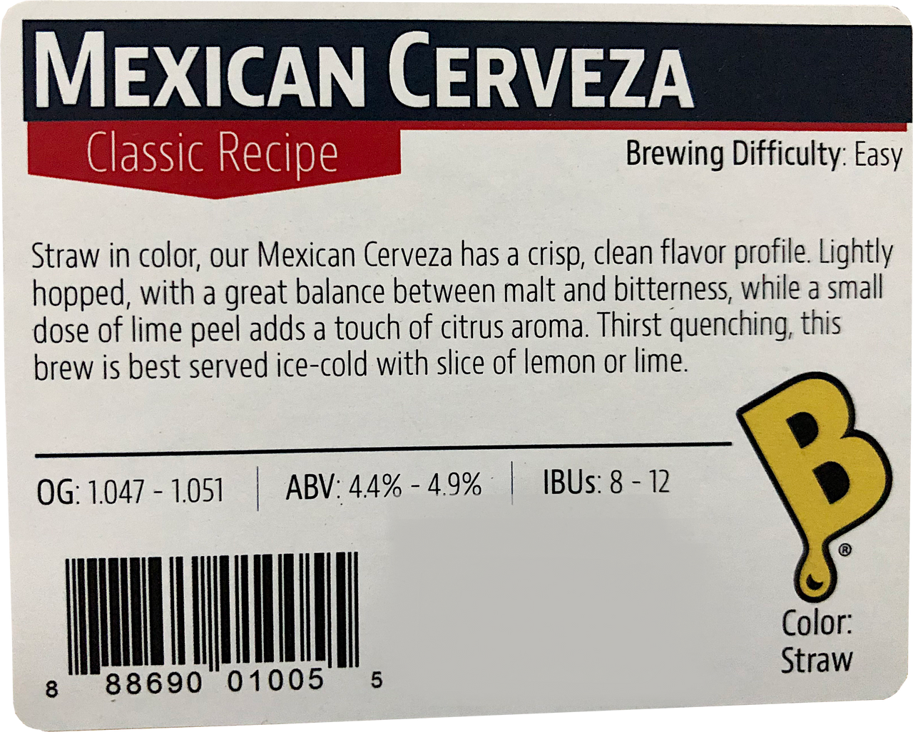 Mexican Cerveza Beer Kit