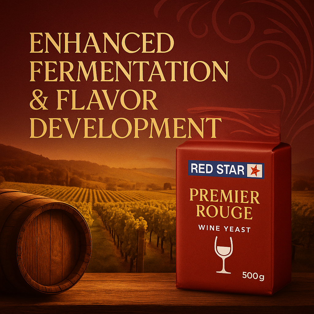 Red Star Premier Rouge Wine Yeast 500g Brick