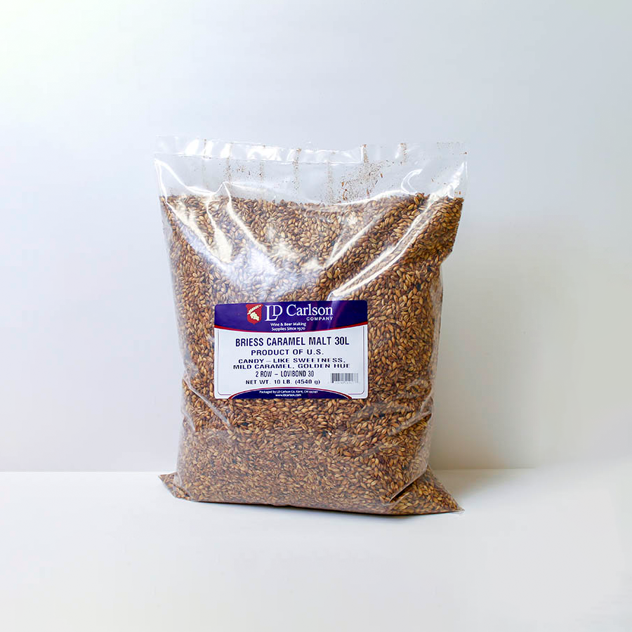 Briess 2-Row Caramel Malt 30L 10 LB
