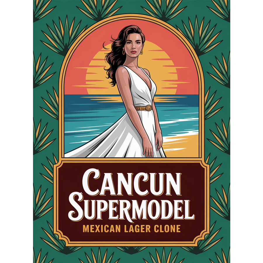 Cancun Supermodel Mexican Lager Clone Beer Kit-Extract