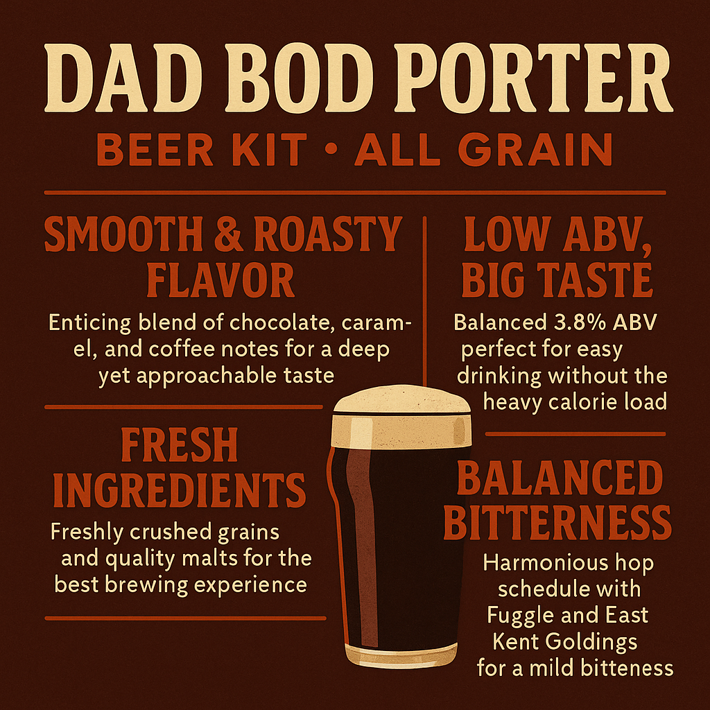 Dad Bod Porter Beer Kit - All Grain