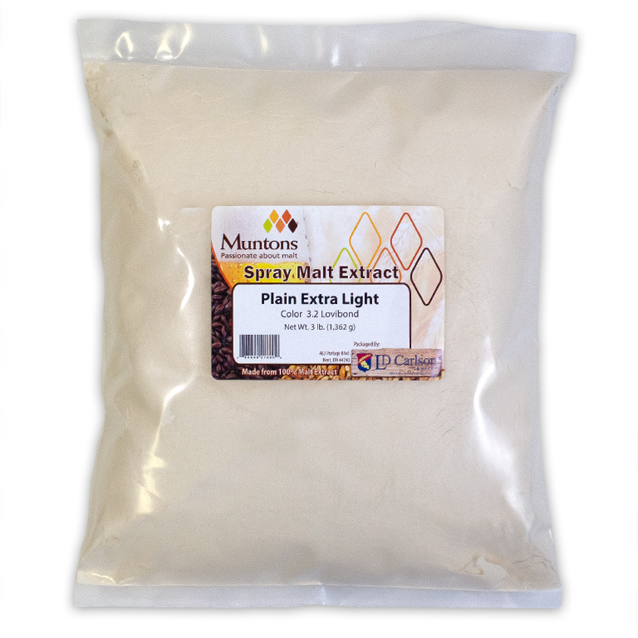 Muntons Extra Light Dried Malt Extract 3 Lbs
