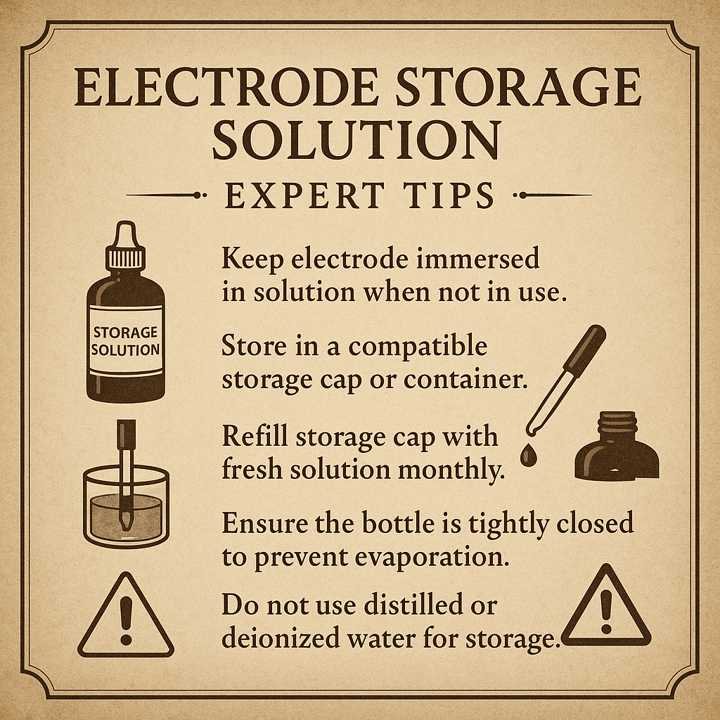 Electrode Storage Solution
