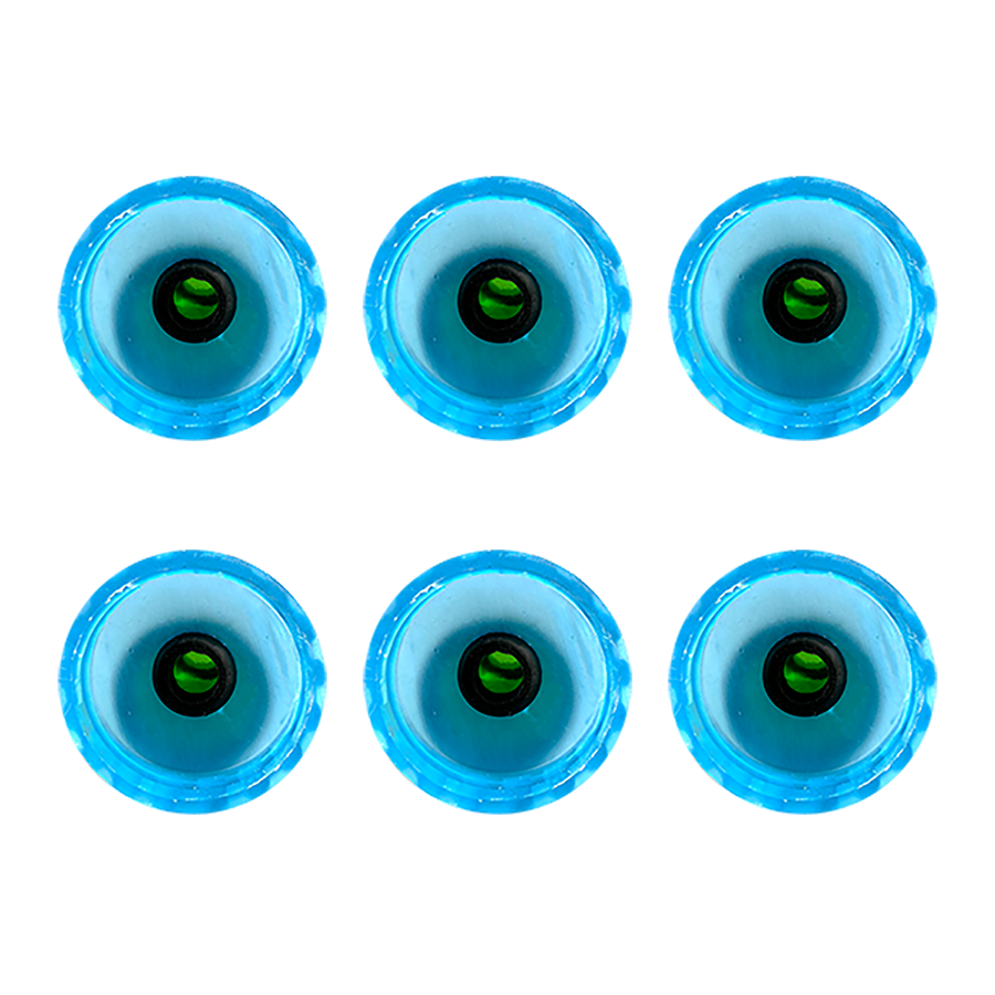 Ported Gallon Bottle Cap 6 Pack - Label Peelers