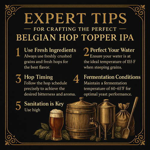 Belgian Hop Topper IPA Beer Kit
