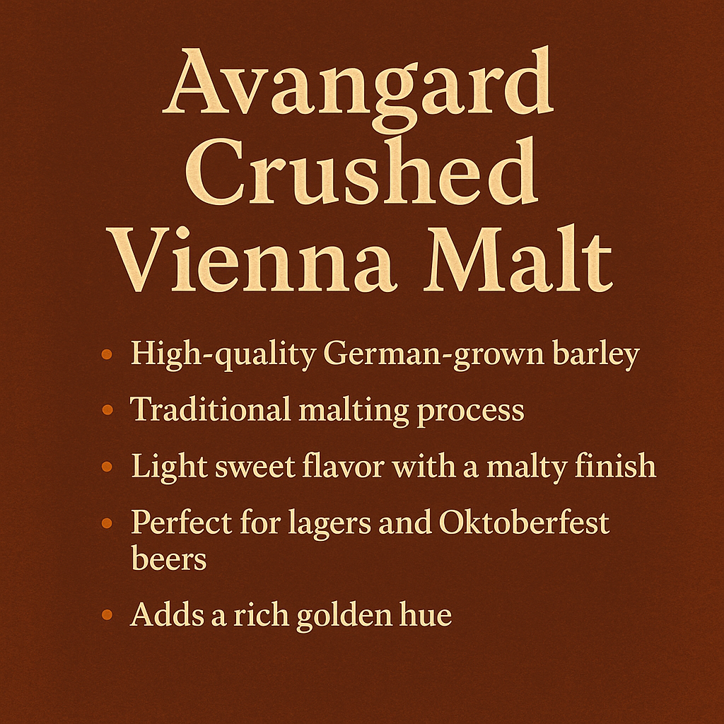 Avangard Crushed Vienna Malt 55 lb