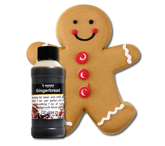Natural Gingerbread Flavoring 4 oz