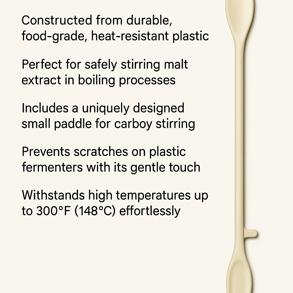 28" High Temperature Plastic Spoon