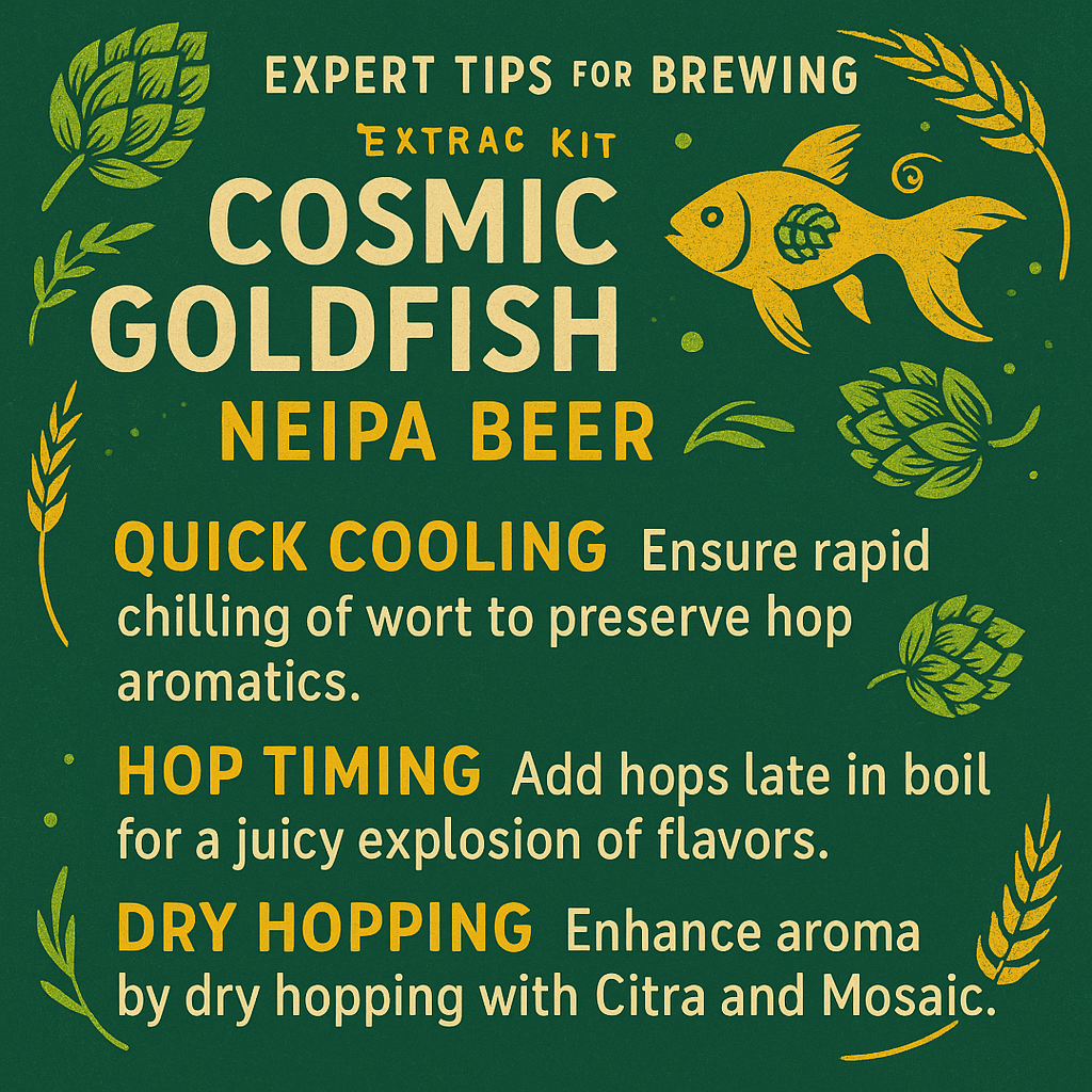 Cosmic Goldfish NEIPA Beer Kit - Extract