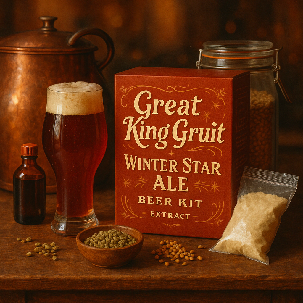 Great King Gruit - Winter Star Ale Beer Kit - Extract