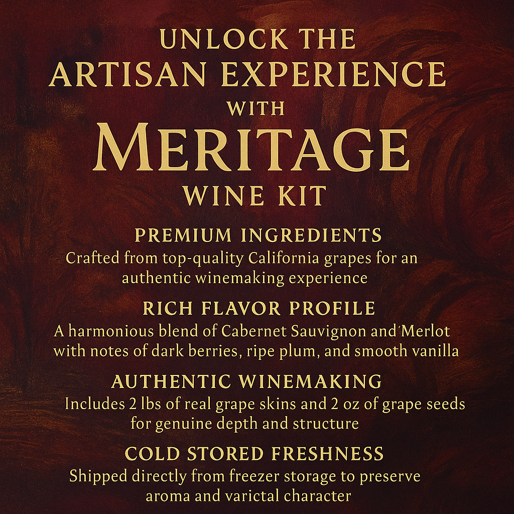 Meritage Wine Kit, Artisan
