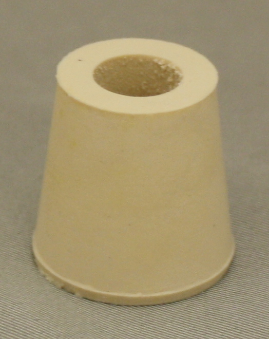 #3 Drilled Rubber Stopper