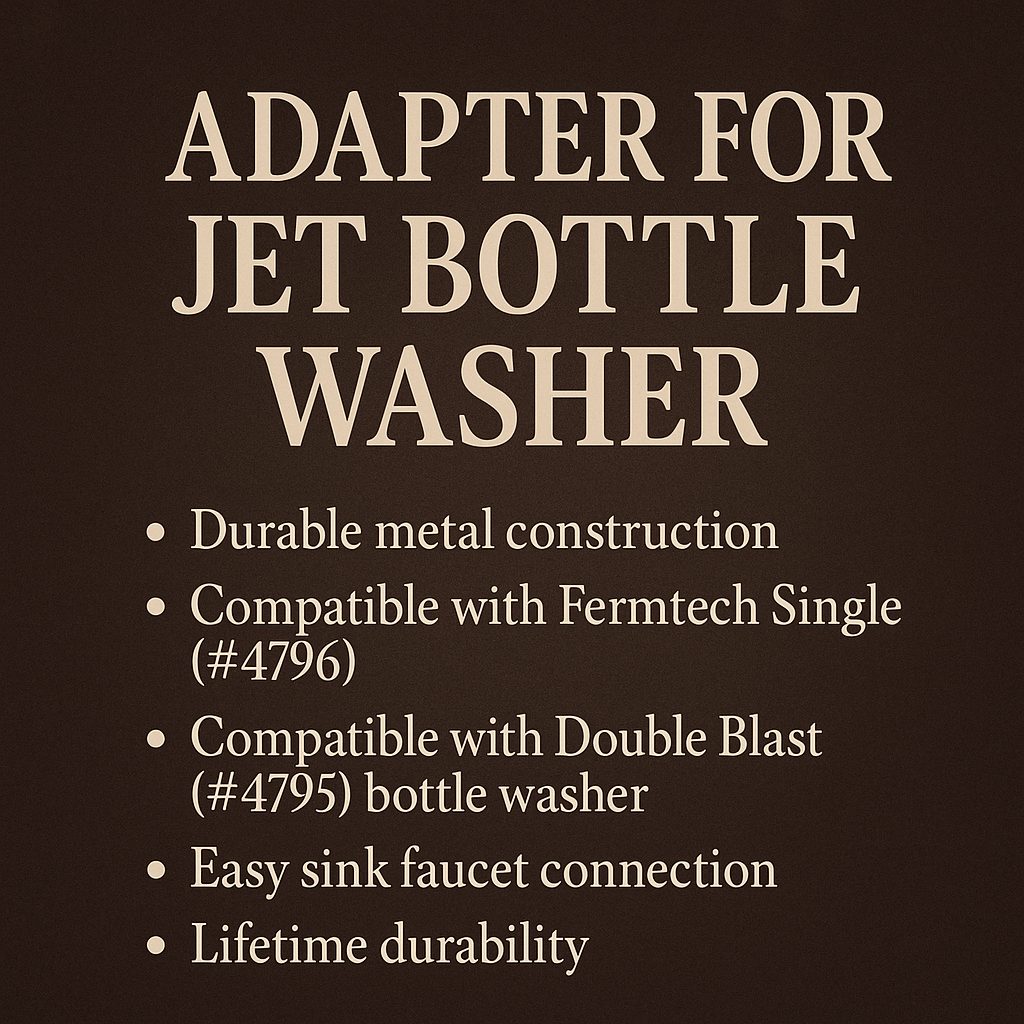 Adapter For Jet Bottle Washer