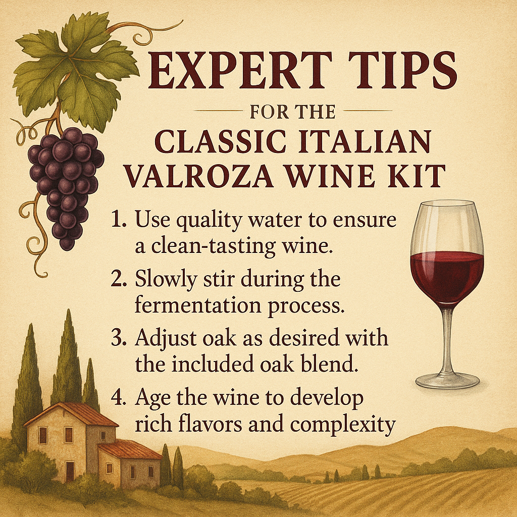 Classic Italian Valroza Wine Kit