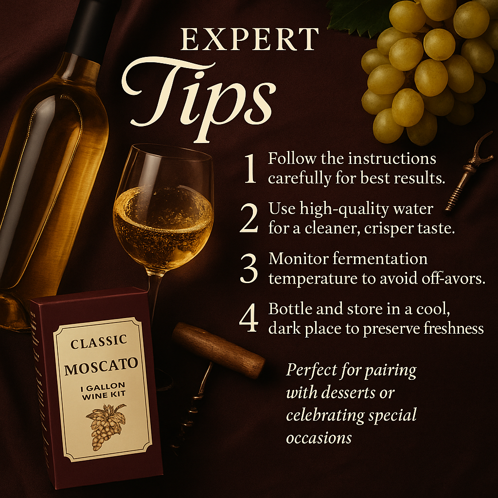 Classic Moscato 1 Gallon Wine Kit