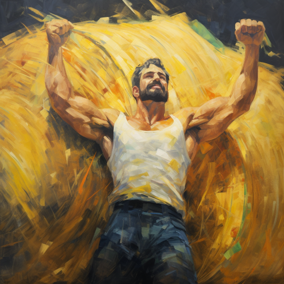 Barley: The Muscle Man of Beer Making - Label Peelers