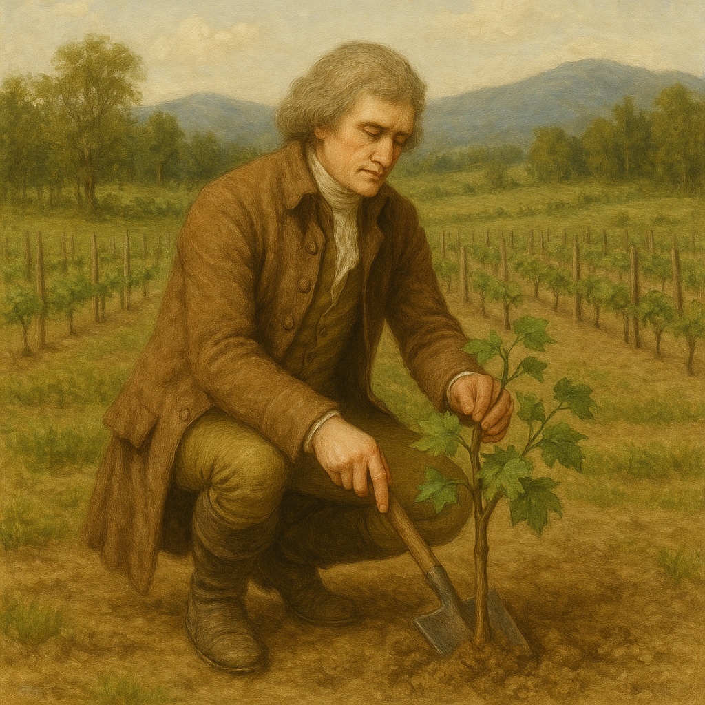 Thomas Jefferson: The Founding Father of American Wine - Label Peelers