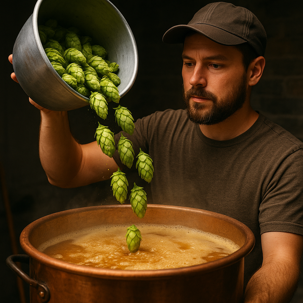 Why Add Hops Late in the Boil? - Label Peelers