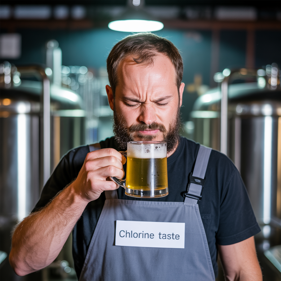 Removing Chlorine and Chloramine from Tap Water for Beer Making - Label ...