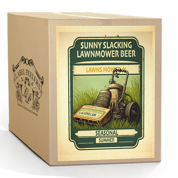 Sunny Slacking Lawn Mower Beer Kit