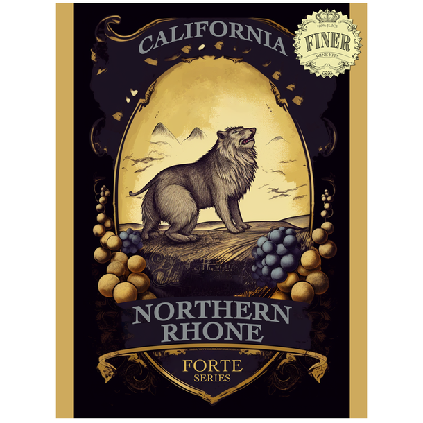 Cali Northern Rhone Forte Labels