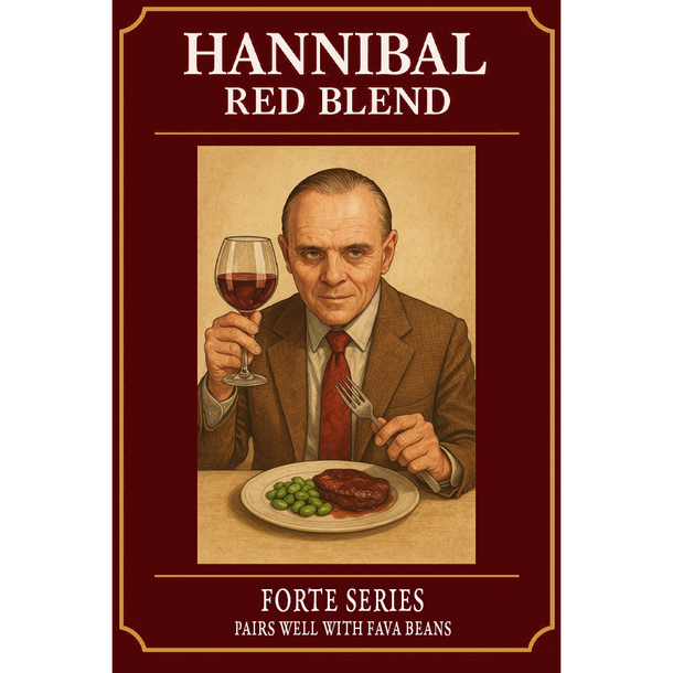 Hannibal Red Blend Forte Labels