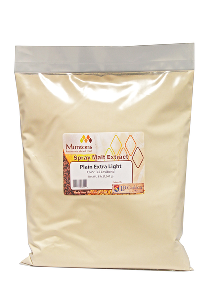 Muntons Light Dried Malt Extract 3 Lbs
