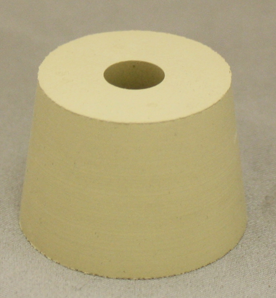 #7 Drilled Rubber Stopper