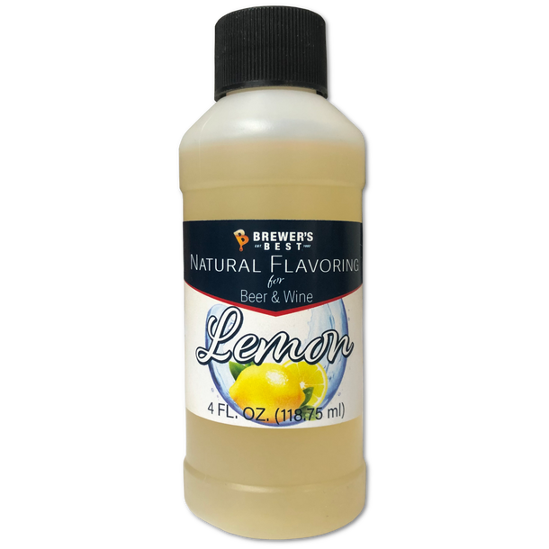 Natural Lemon Flavoring 4 oz