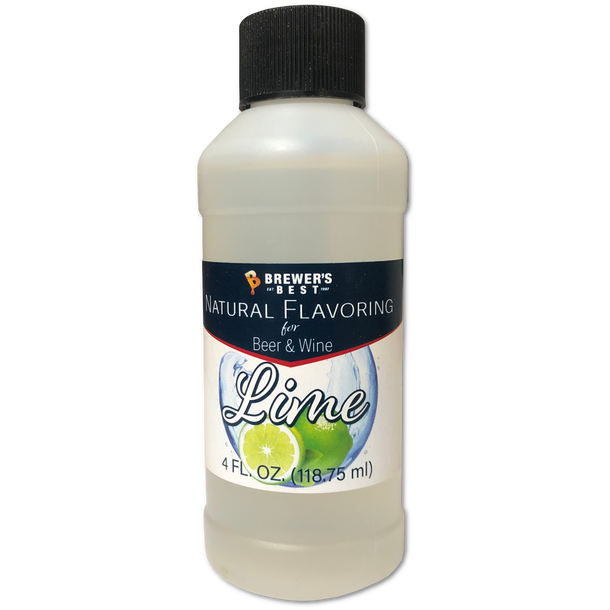 Natural Lime Flavoring 4 oz