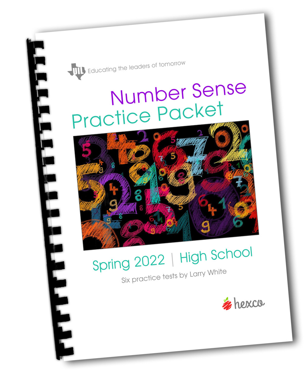 UIL Number Sense Contest Practice Packets | High School