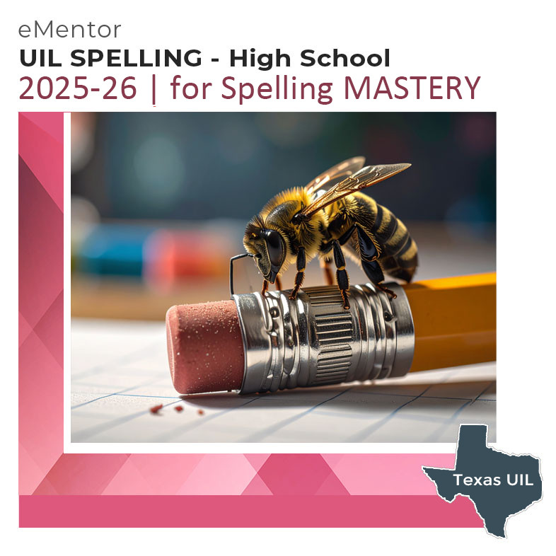 UIL Spelling High School eMentor | Hexco