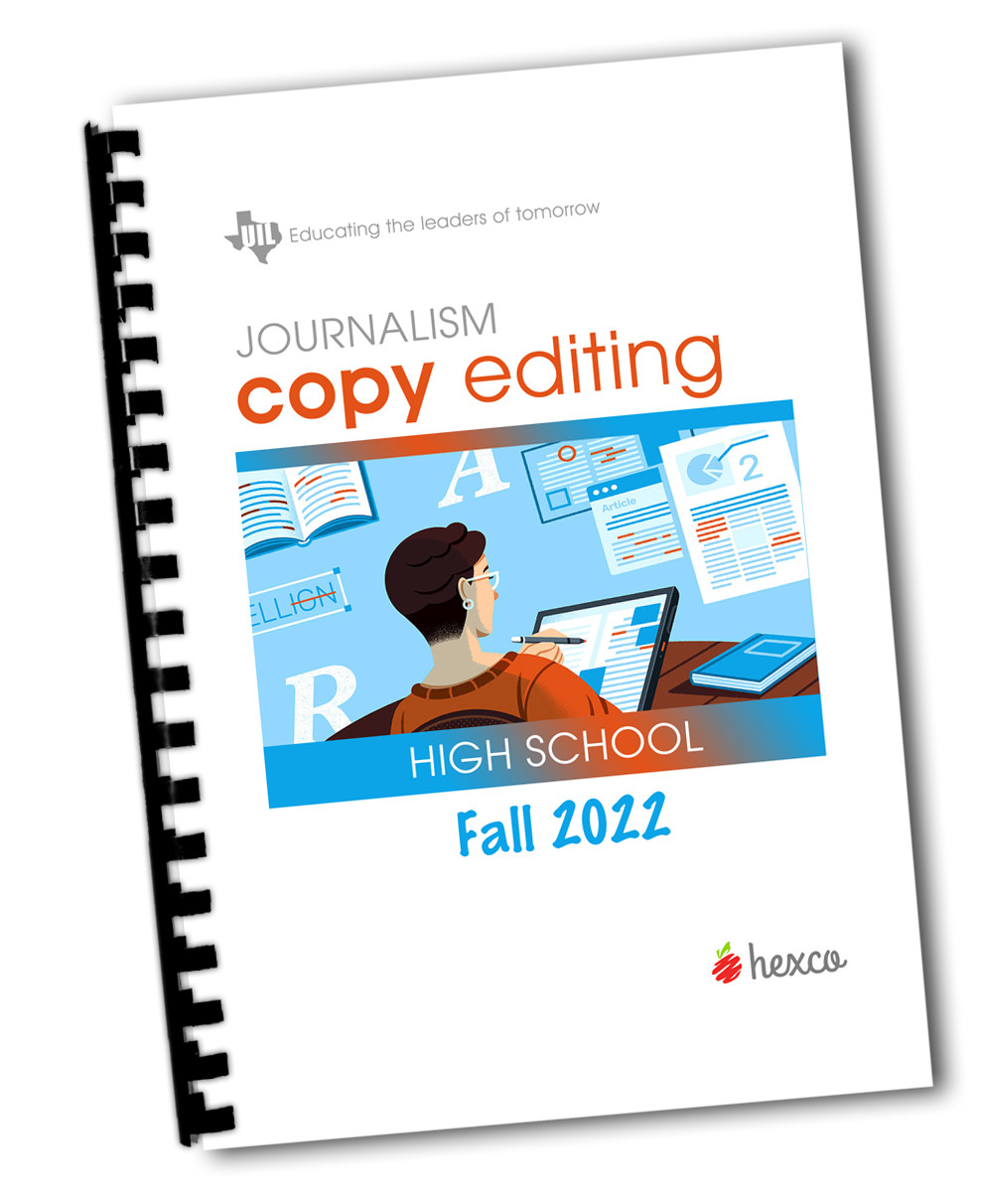 UIL Copy Editing Practice Packets | Hexco