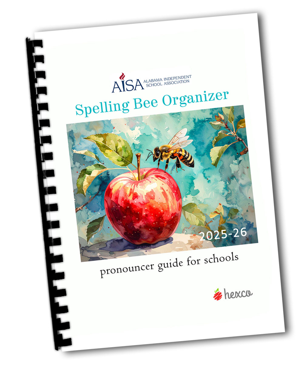 AISA Spelling Bee Pronouncer Guide 2025-26 (for schools) - Hexco Academic